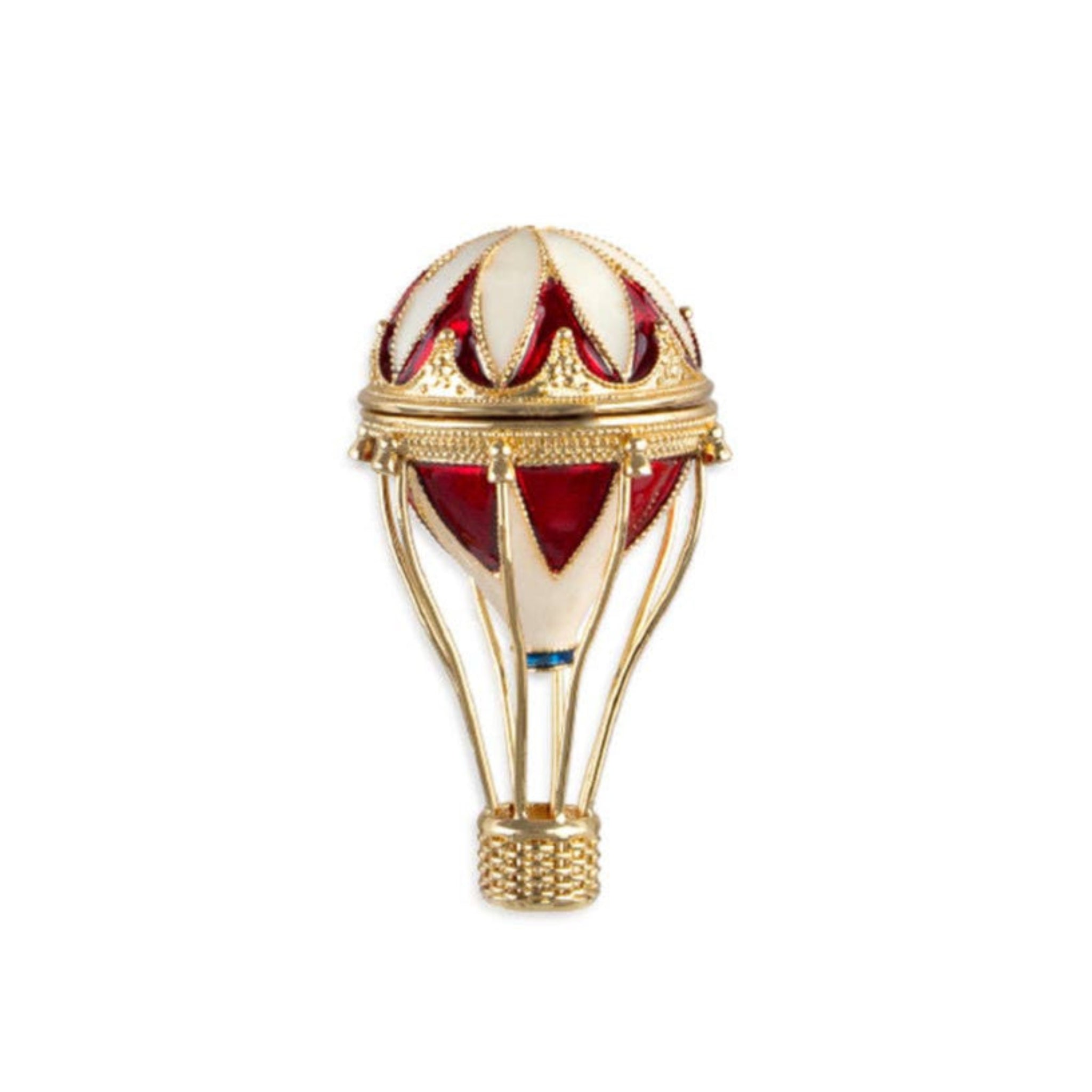 Hot Air Balloon Brooch | Bill Skinner Enamel Statement Pin