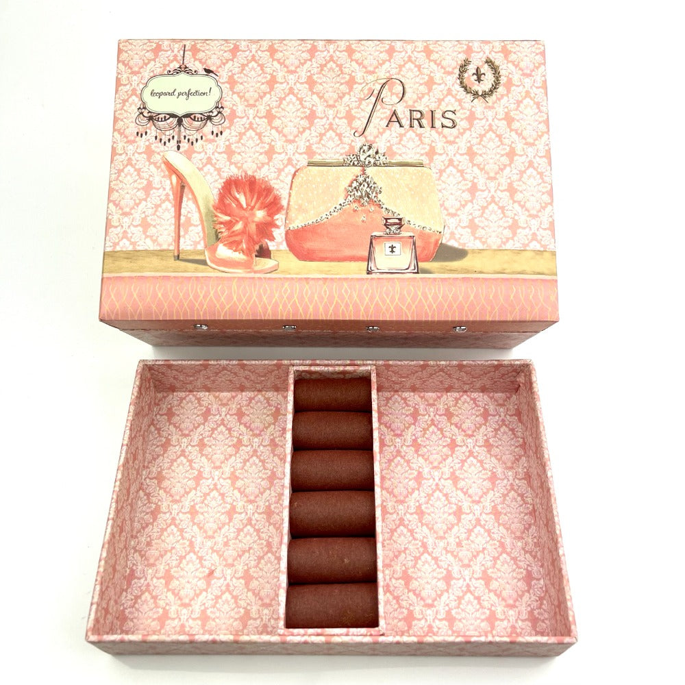 Paris Design Medium Printed Jewellery Box | Gift for Her