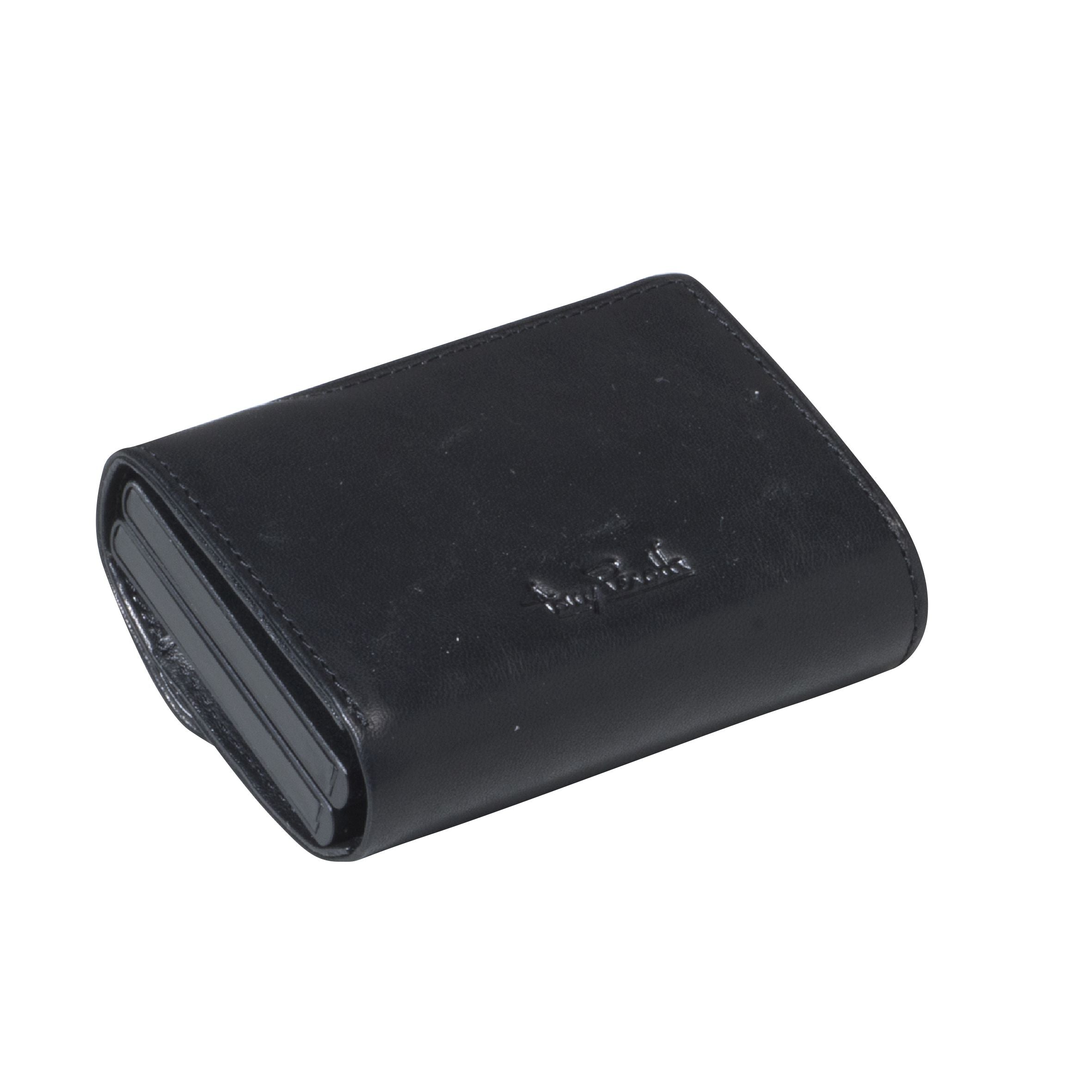 Tony Perotti Furbo leather double card holder RFID